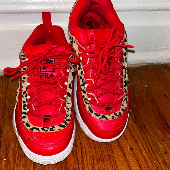 Fila | Shoes | Fila Disruptor Ii Leopard | Poshmark